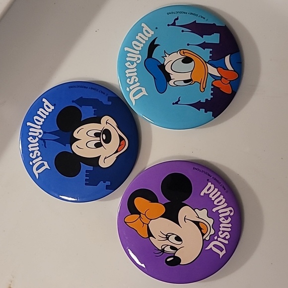 Disney | Other | Vintage Set Of Disney Pins | Poshmark